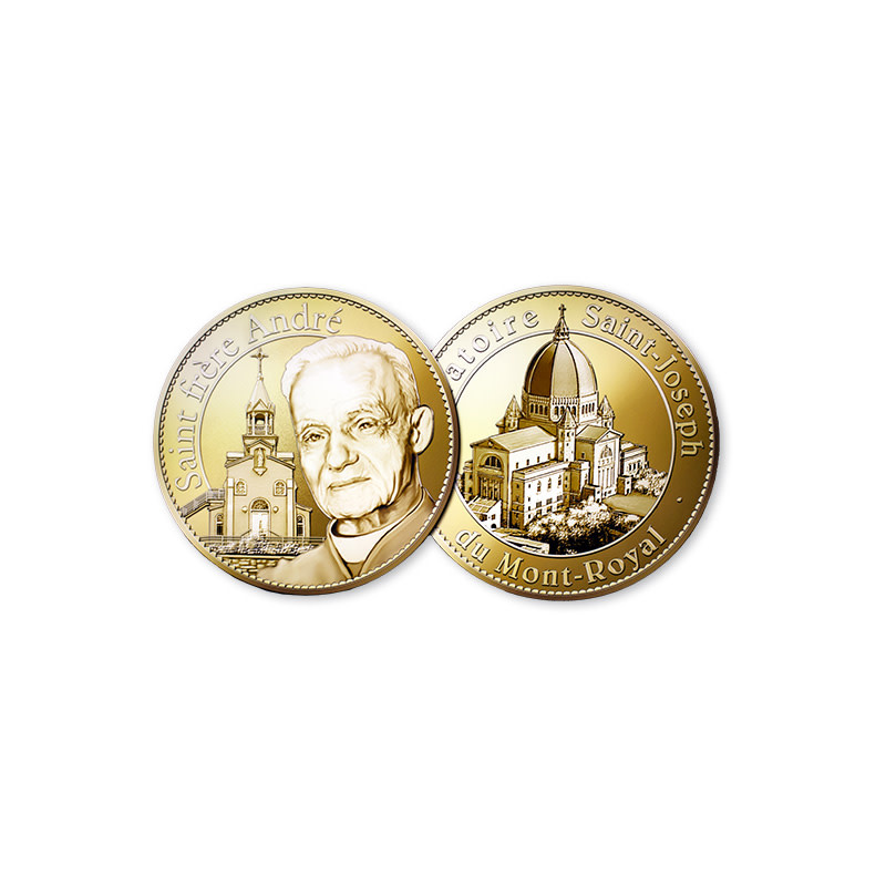 Souvenir medallion of Saint Brother André (2023) - Gift Shop - Saint ...