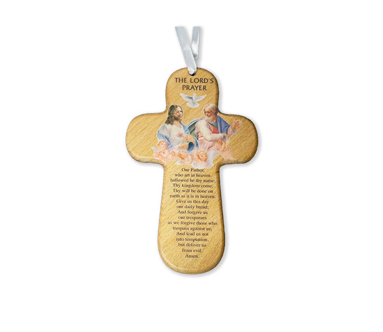 Croix ''Our Father'' en bois (anglais) - L'Oratoire Saint-Joseph