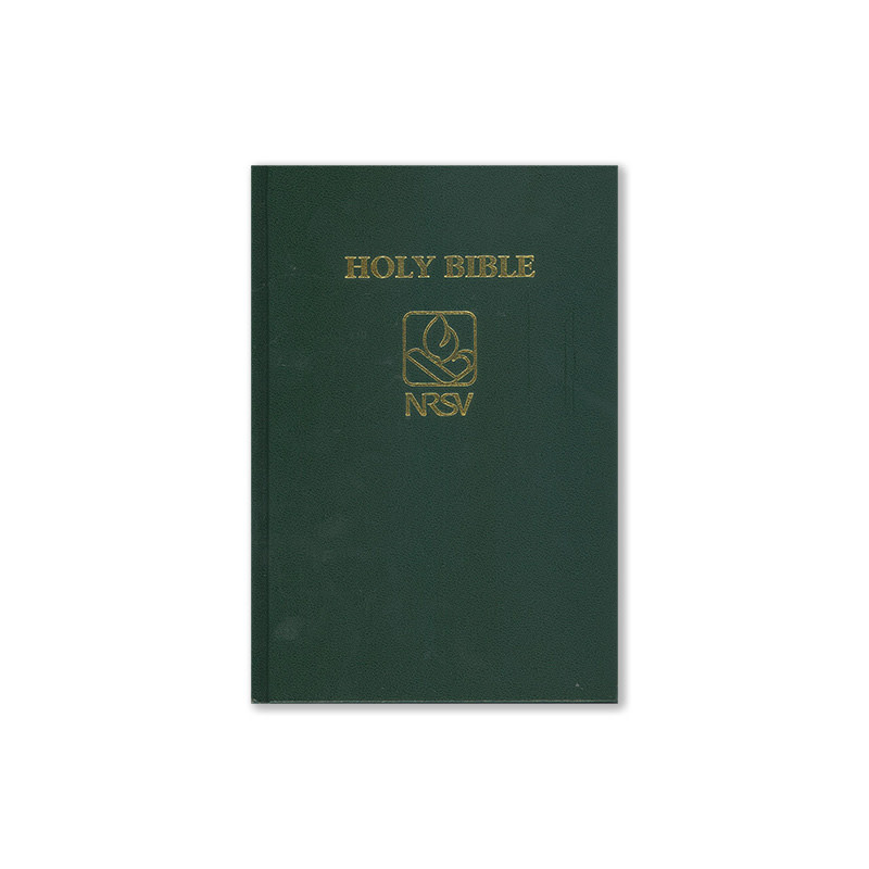 Holy Bible NRSV : Green hardcover | Saint Joseph's Oratory - Gift Shop ...