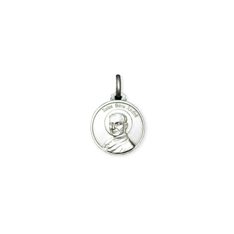 Saint Brother André large medal in silver 925 - Gift Shop - Saint ...