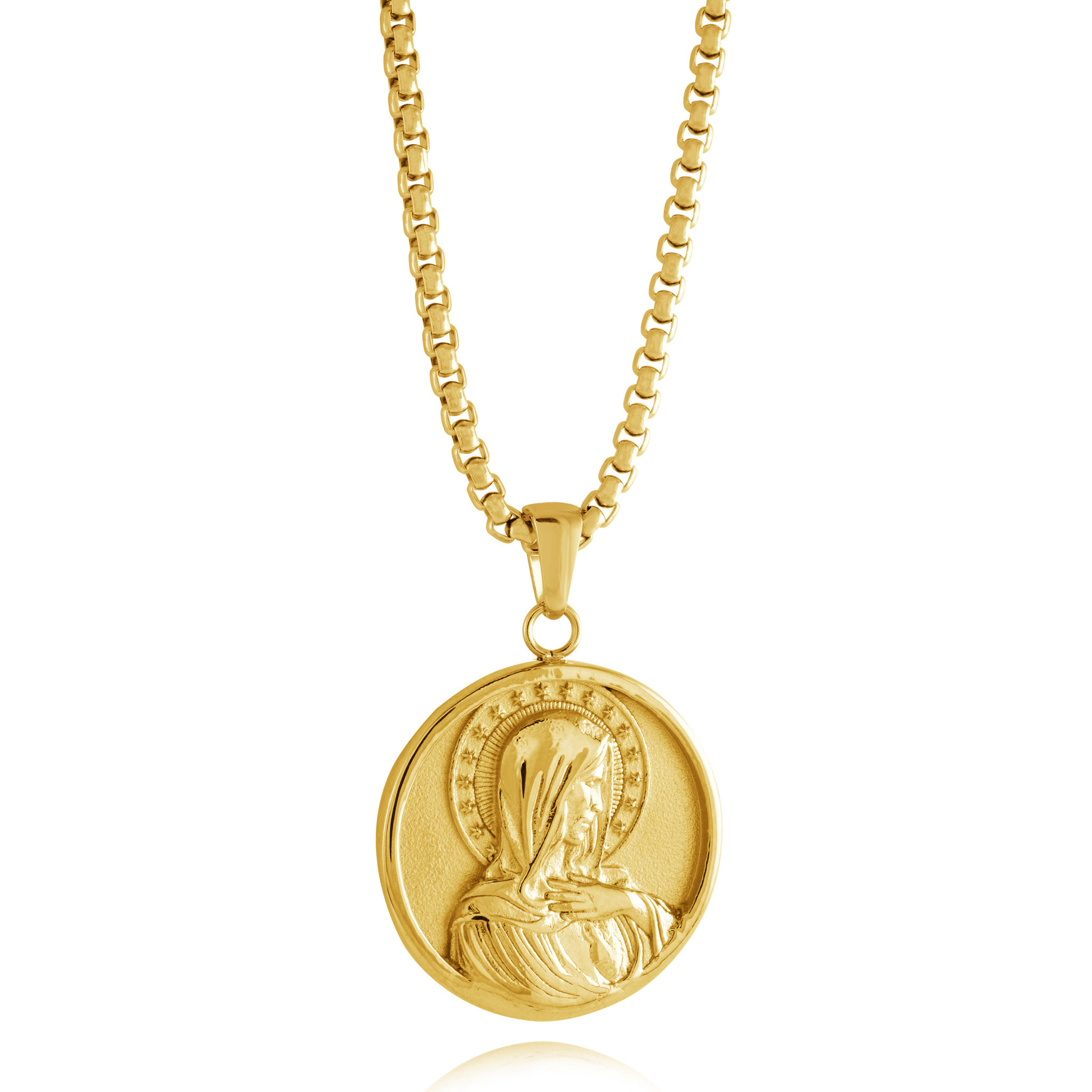 Virgin Mary round pendant - Gift Shop - Saint Joseph’s Oratory of Mount ...