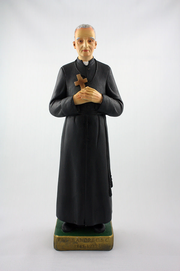 Saint Brother Andre Statue with cross (30cm) | Saint Joseph's Oratory ...