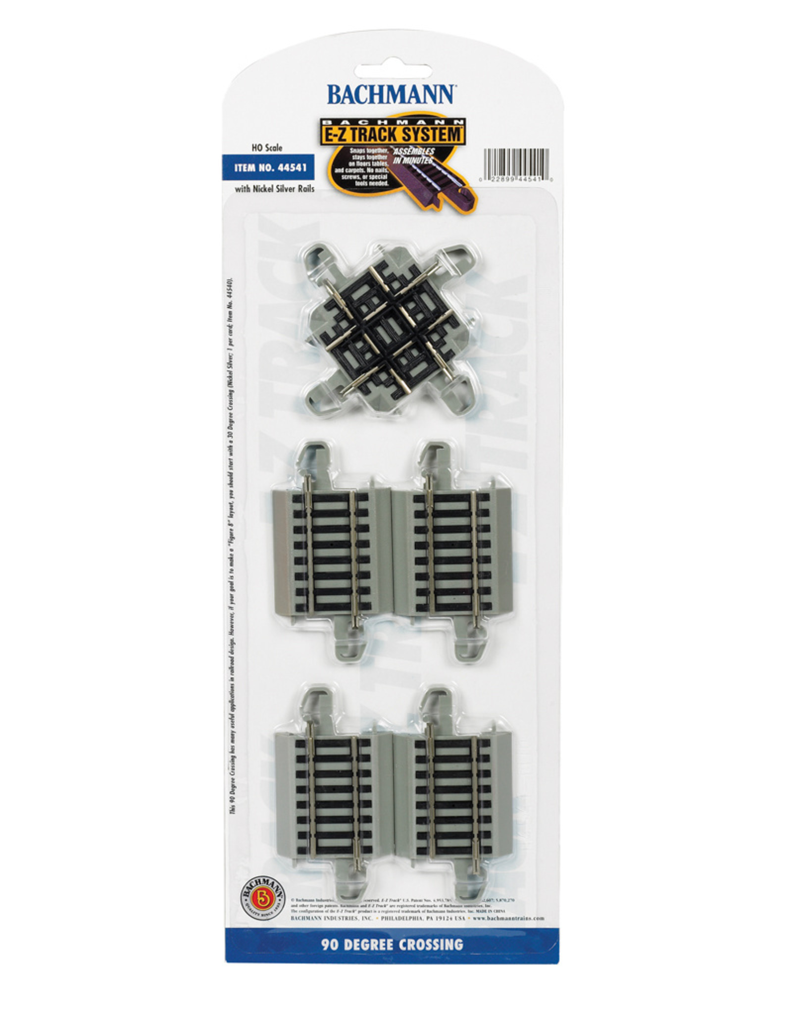 90 Degree Crossing HO Scale EZ Track - Hub Hobby