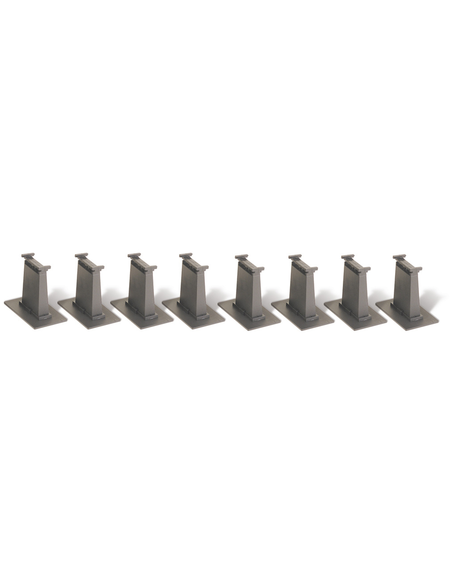Bachmann 44872 - 8-Piece Tall Pier Set - N Scale EZ Track - Hub Hobby