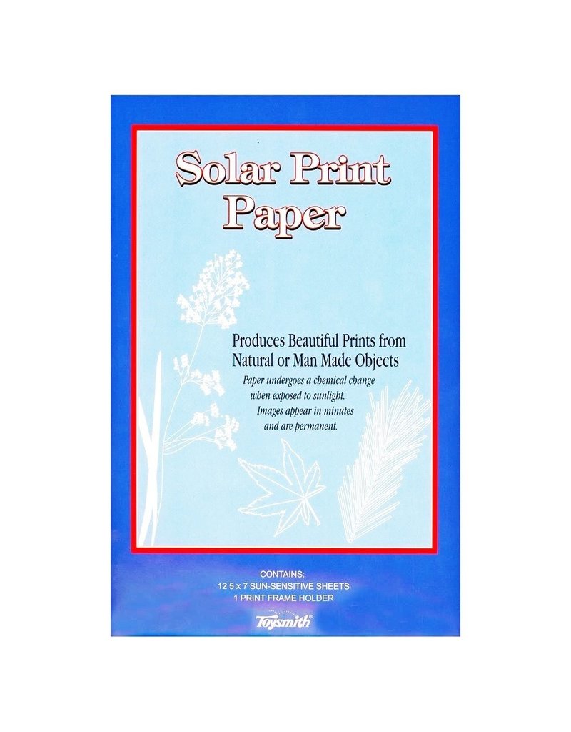 Solar Print Paper 12PG - Hub Hobby