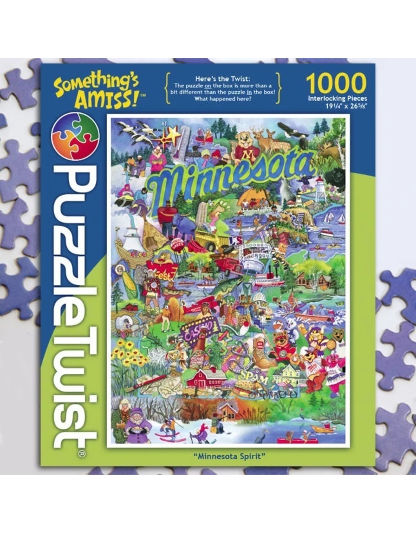 Minnesota Spirit - 1000 Piece Puzzle - Hub Hobby