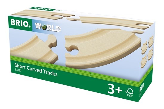 Brio 33337 - Short Curved Tracks - Hub Hobby