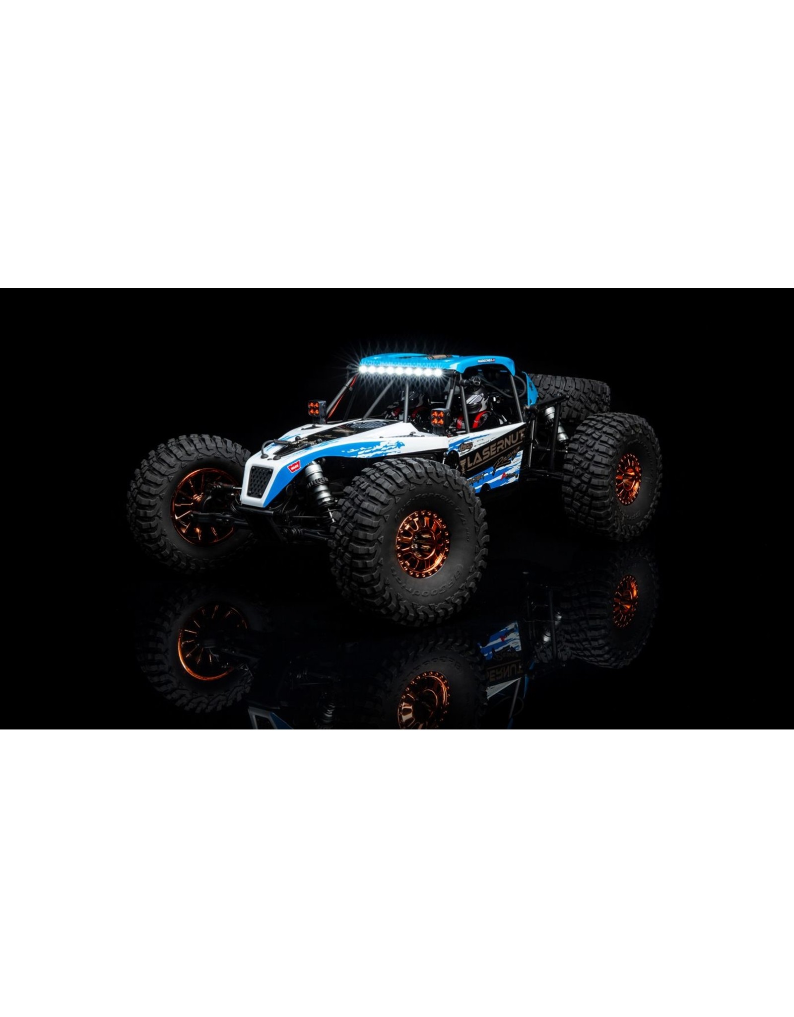 LOS03028T1 - 1/10 Lasernut U4 4WD Brushless RTR with Smart ESC - Blue ...