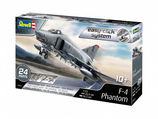 Revell 03651 - 1/72 F-4E Phantom Plastic Model Kit - Hub Hobby