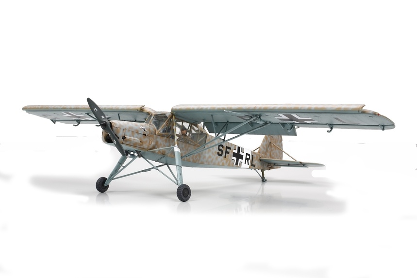 Tamiya 61100 - 1/48 Fieseler Fi 156C Storch Model Kit - Hub Hobby