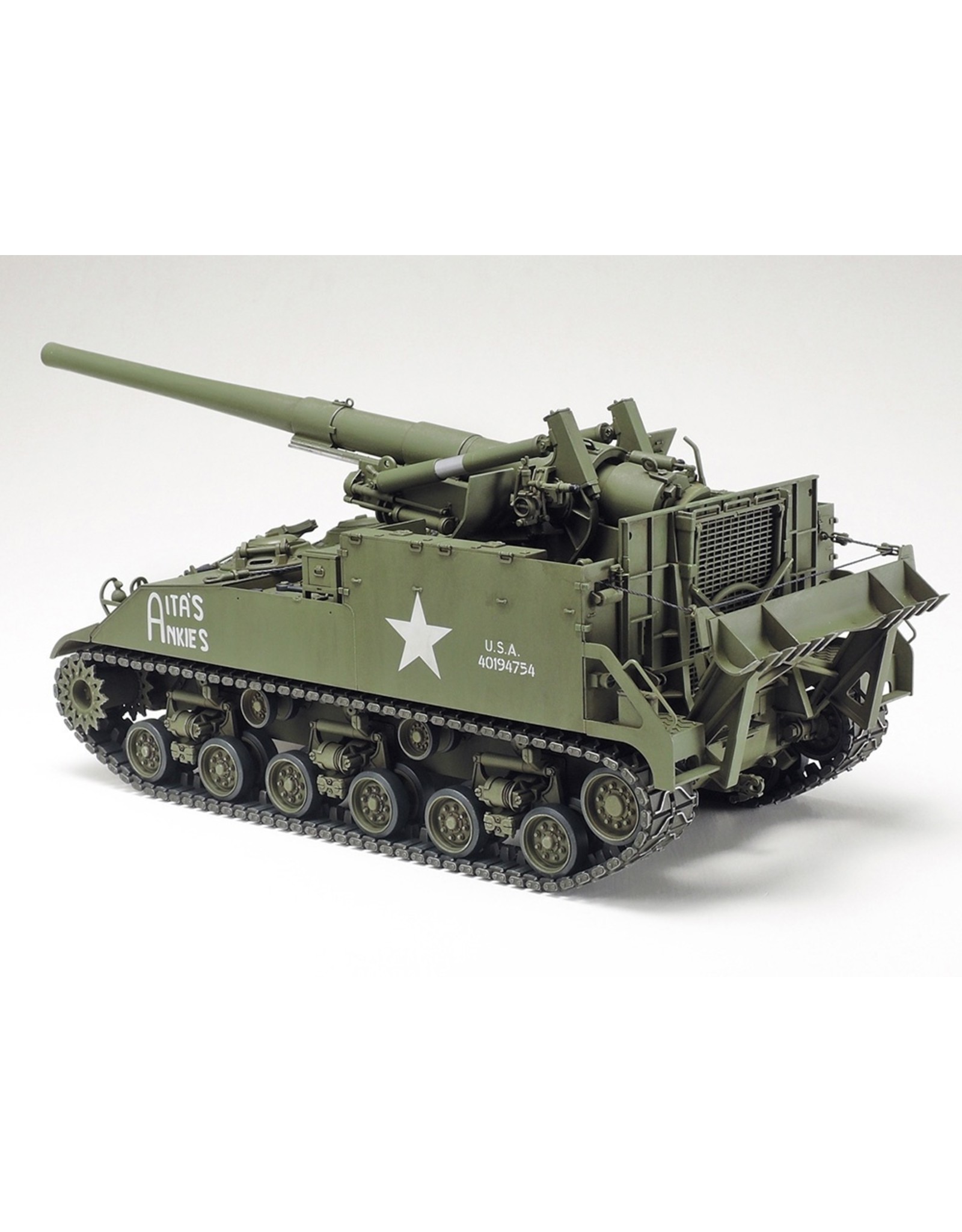 Tamiya 35351 - 1/35 US Self-Propelled 155mm Gun M40 Model Kit - Hub Hobby