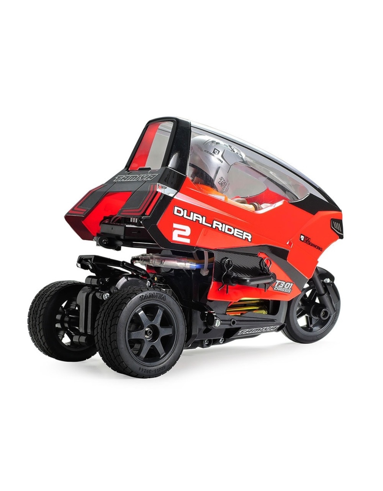 Tamiya 57407 - 1/8 Dual Rider Trike - T3-01 Chassis Kit - Hub Hobby