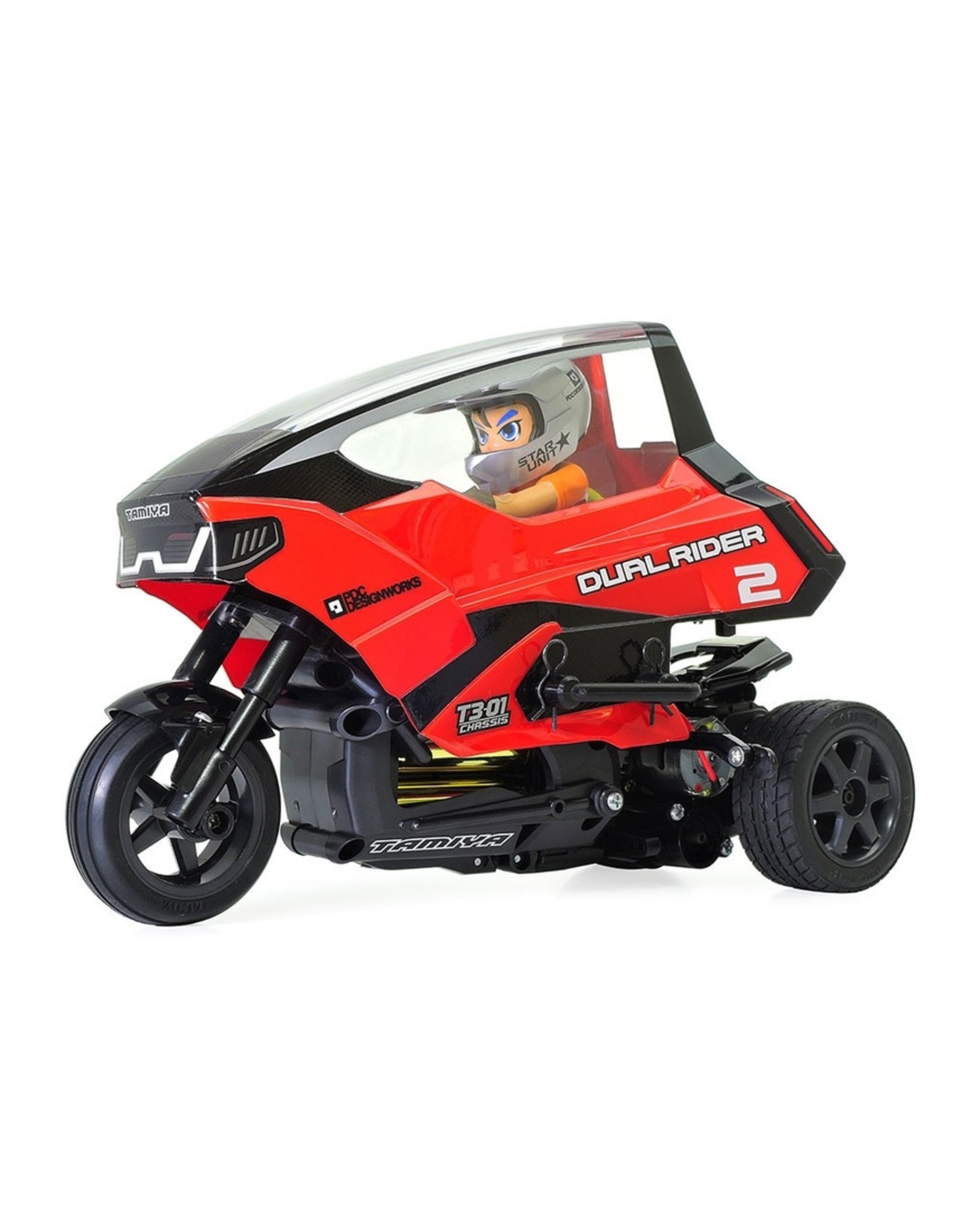 Tamiya 57407 - 1/8 Dual Rider Trike - T3-01 Chassis Kit - Hub Hobby