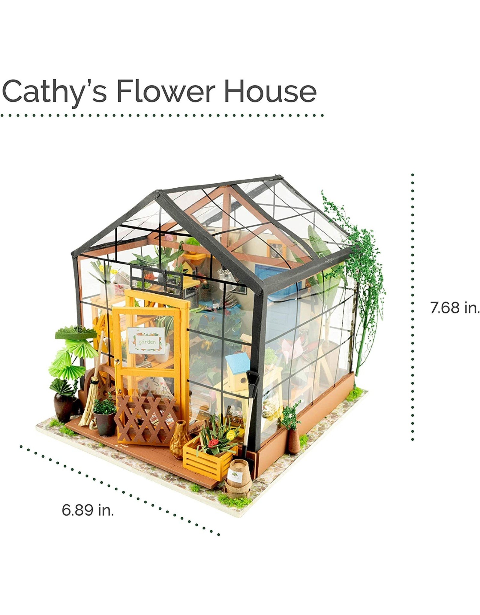 Hands Craft - Cathy's Flower House DIY Miniature - Hub Hobby