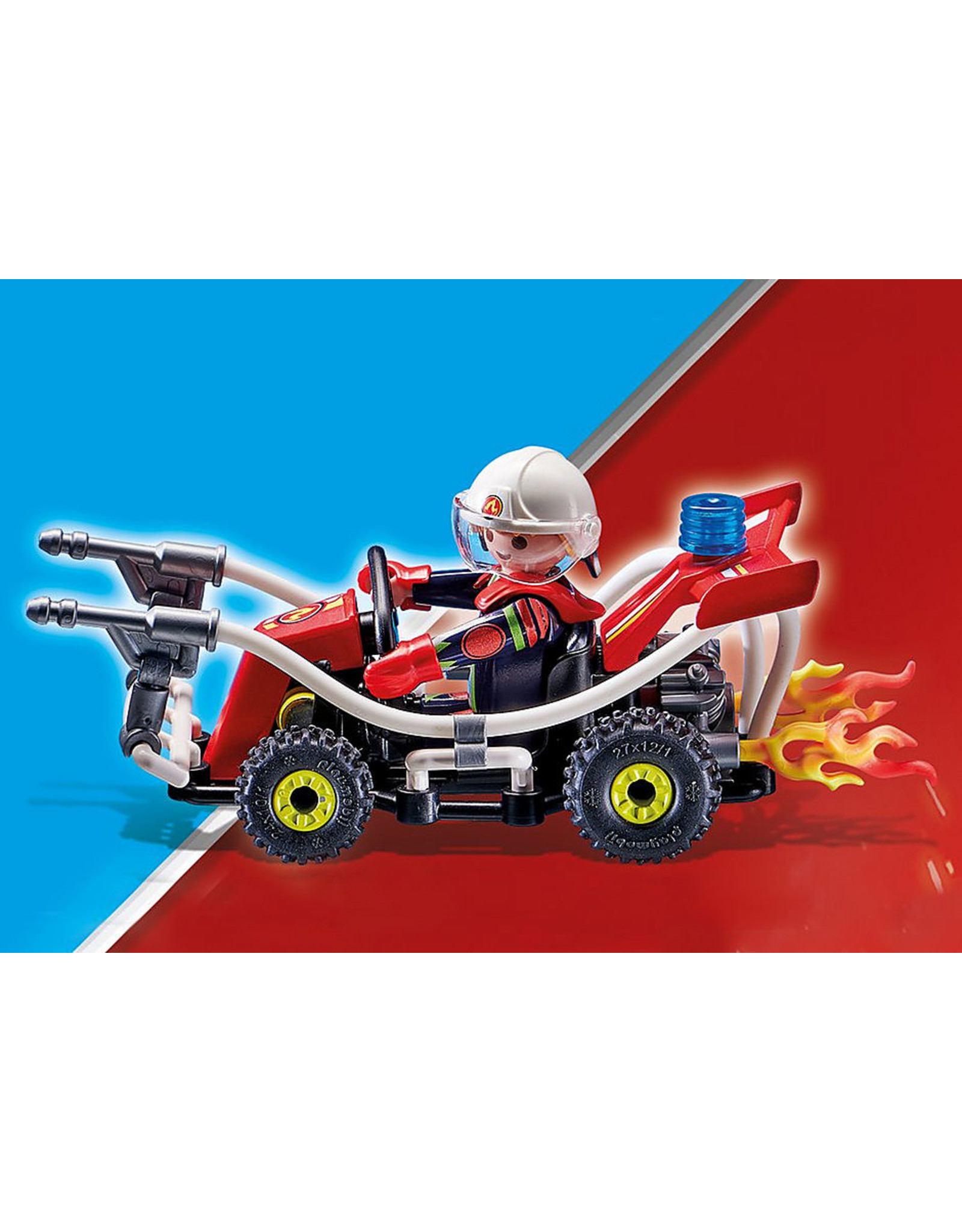 Playmobil 70554 - Stunt Show Fire Quad - Hub Hobby