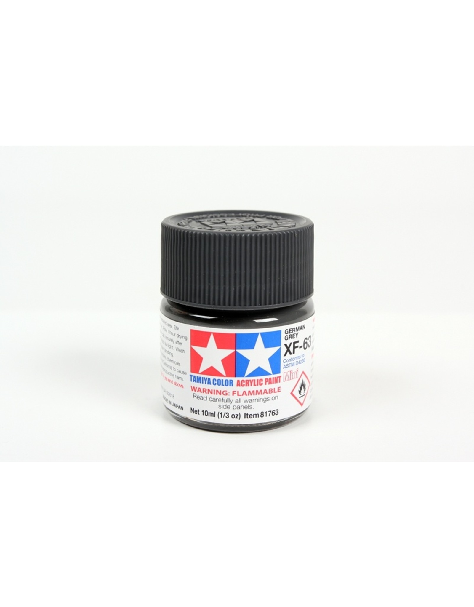 Tamiya 81763 - XF-63 - German Grey - 10ml Acrylic - Hub Hobby