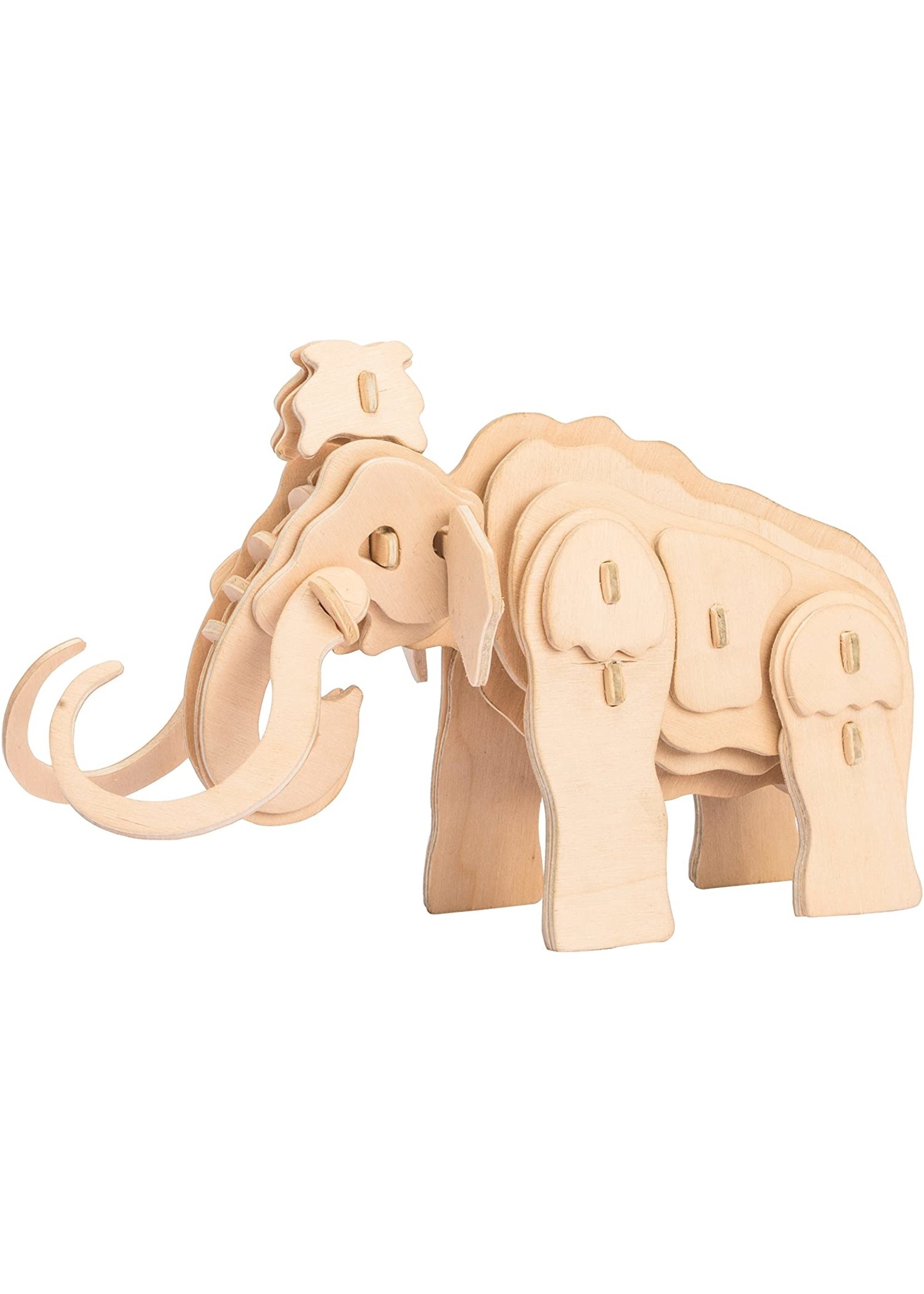 3D Wooden Puzzle - Mammoth - Hub Hobby