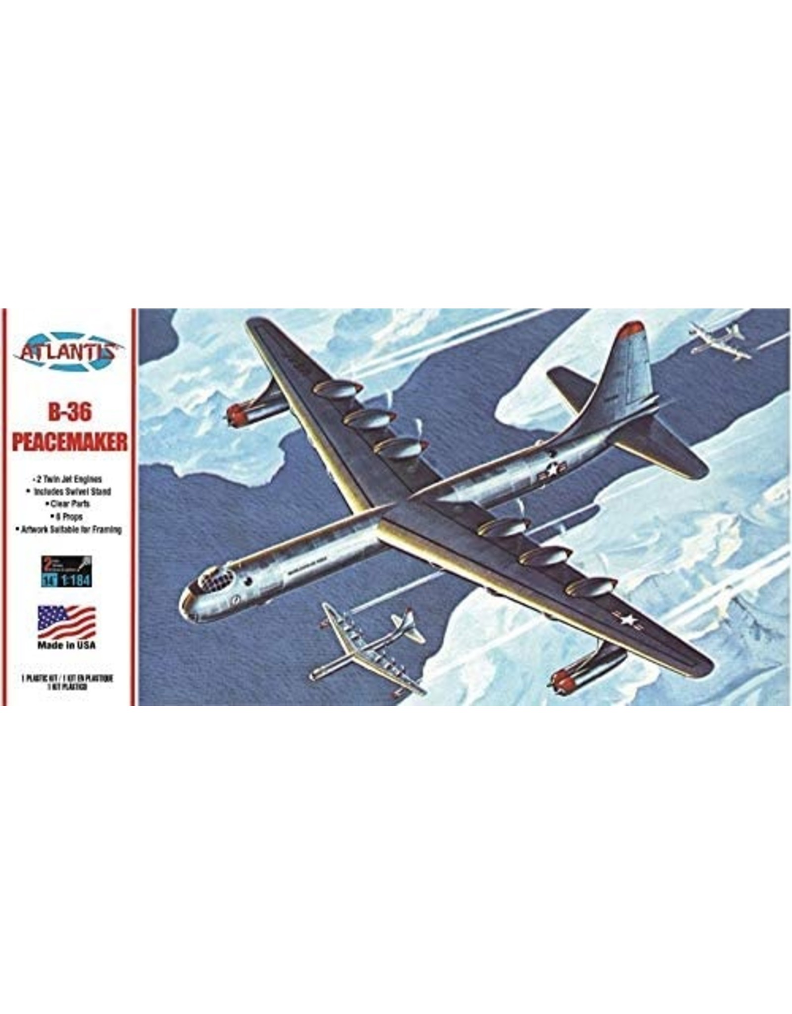 1/184 USAF B-36 Peacemaker Giant Bomber - Hub Hobby