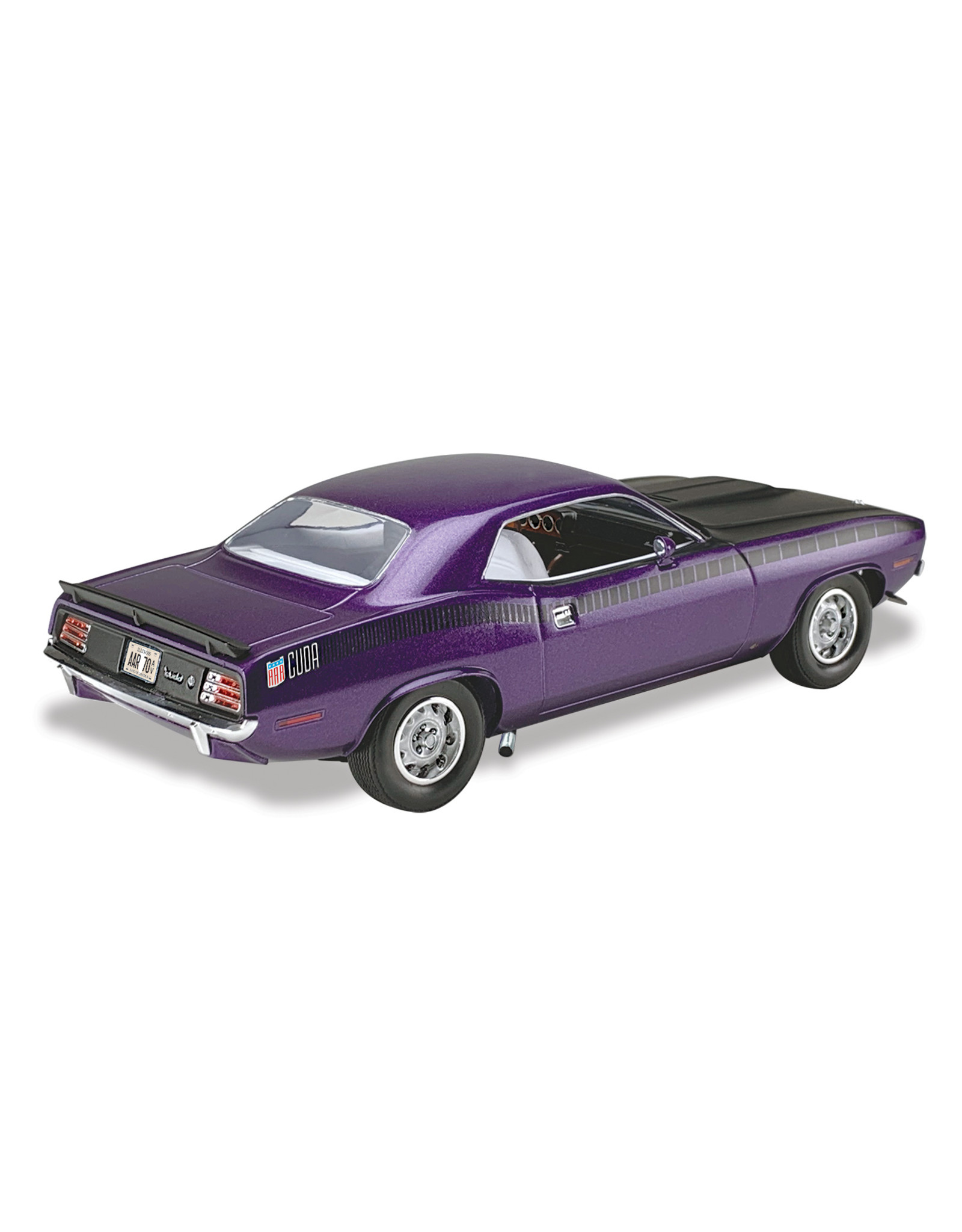 Revell 4416 - 1/25 1970 Plymouth AAR Cuda Plastic Model Kit - Hub Hobby