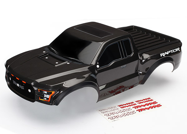 Traxxas 5826A - Ford Raptor Heavy Duty Body - Black - Hub Hobby