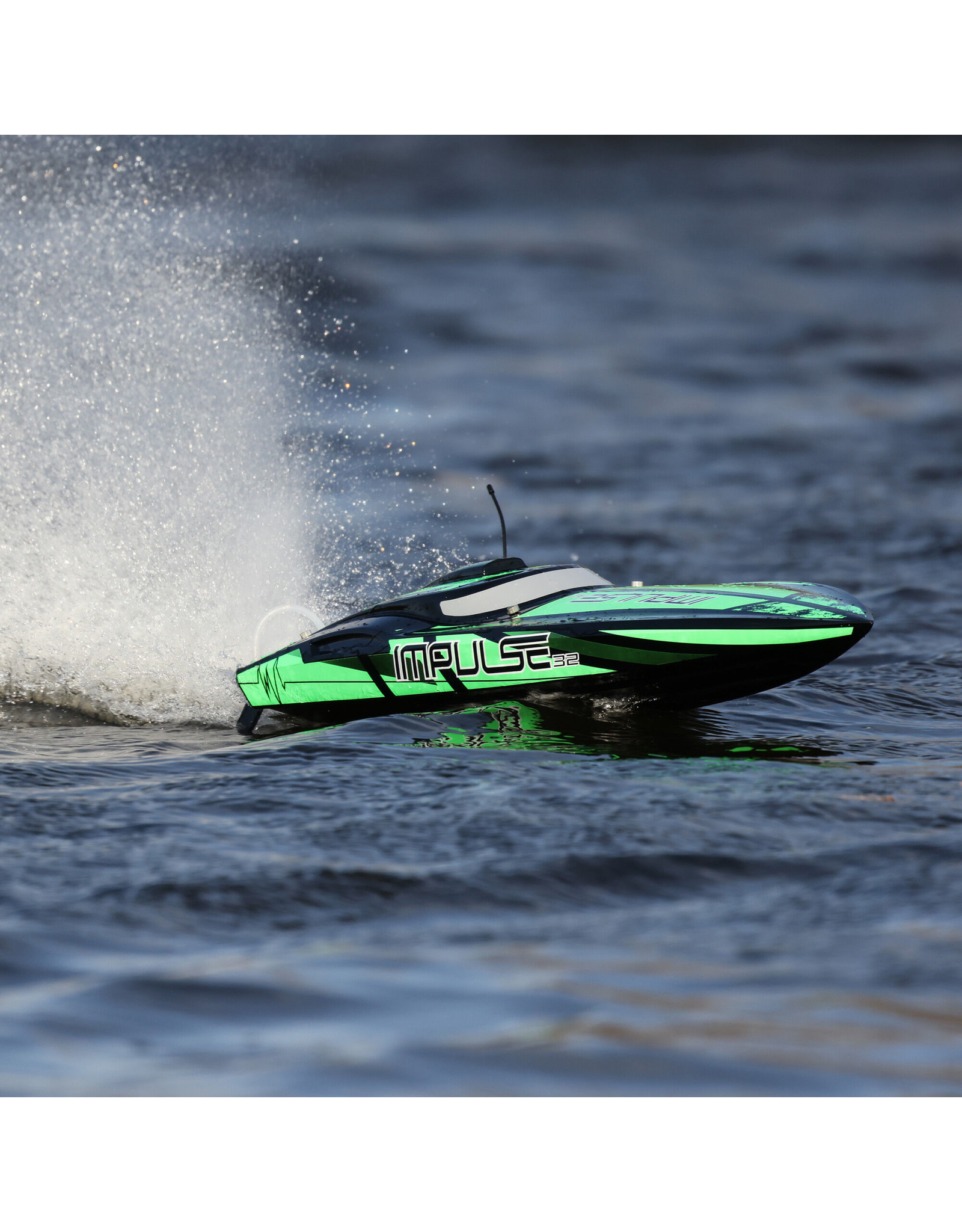 PRB08037T1 - Impulse 32" Brushless Deep-V RTR with Smart - Black/Green ...