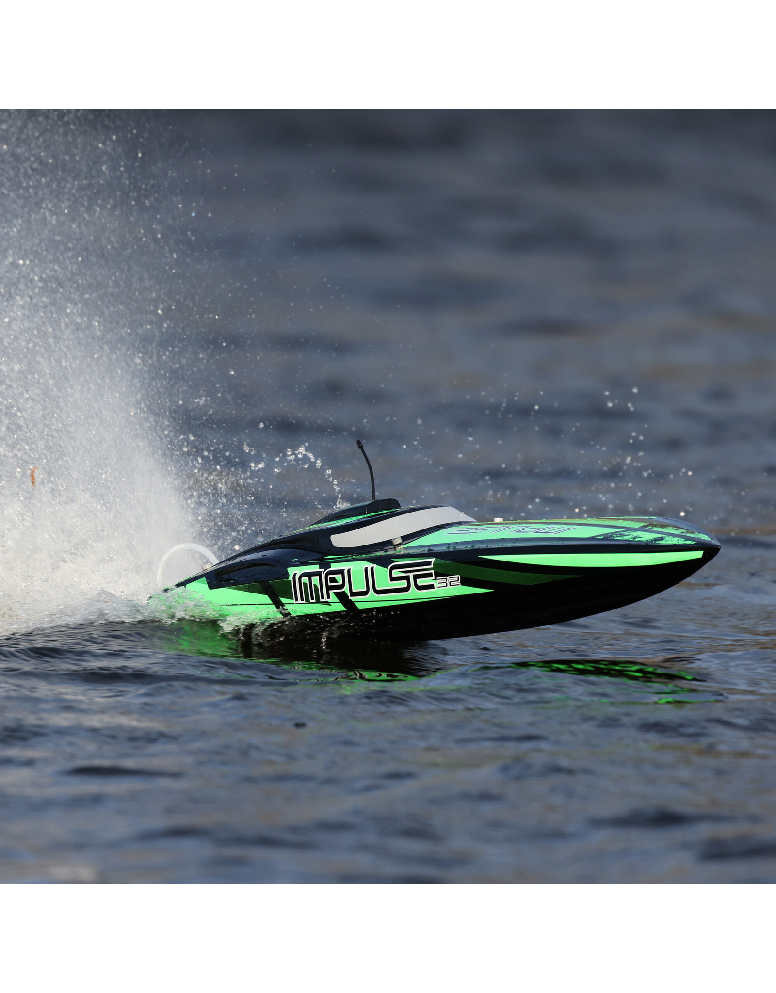 PRB08037T1 - Impulse 32" Brushless Deep-V RTR with Smart - Black/Green ...