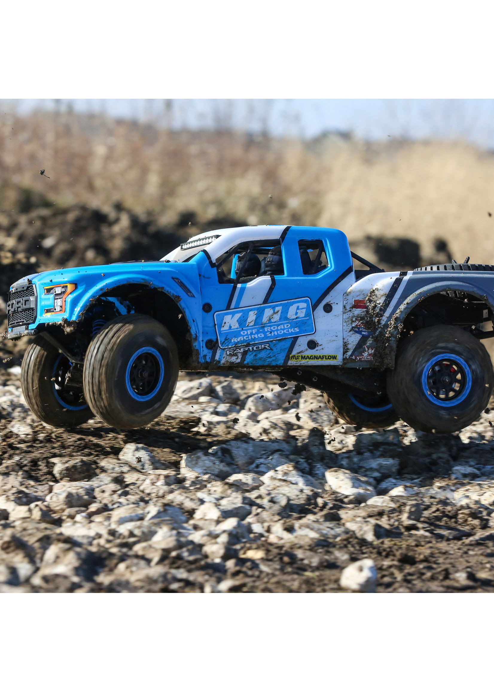 LOS03020V2T1 - 1/10 King Shocks Ford Raptor Baja Rey 4WD LOS03020V2T1 - 1/10 King Shocks Ford Raptor Baja Rey 4WD