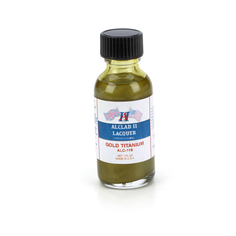 Alclad ALC118 - Gold Titanium 1oz Lacquer - Hub Hobby