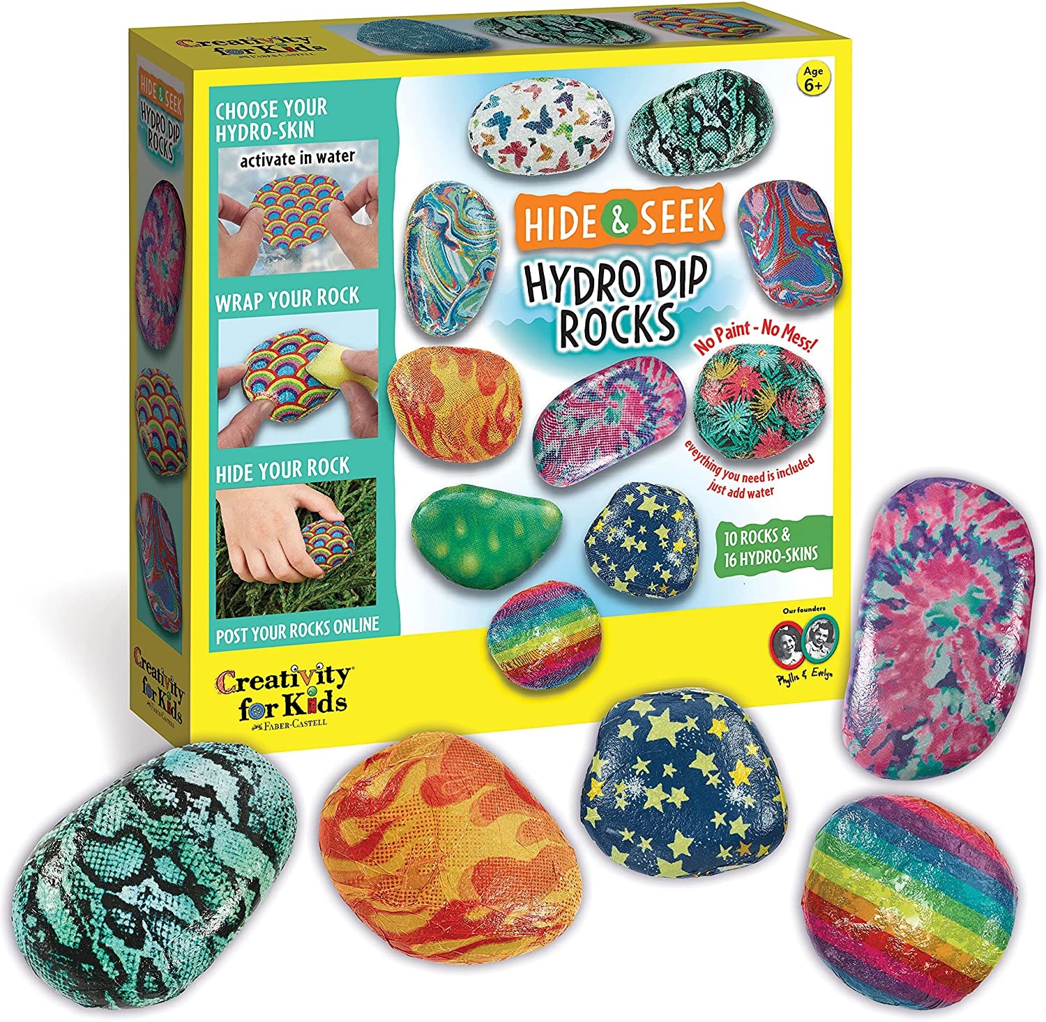 Creativity for Kids - Hide & Seek - Hydro Dip Rocks - Hub Hobby