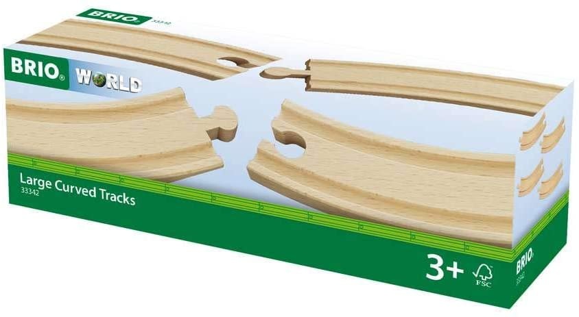 Brio 33342 - Large Curved Tracks - Hub Hobby