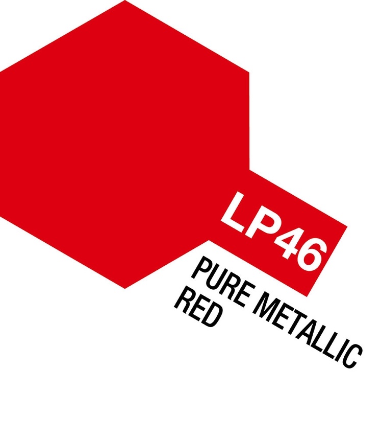 Tamiya 82146 - LP-46 Pure Metallic Red Lacquer Paint 10ml - Hub Hobby