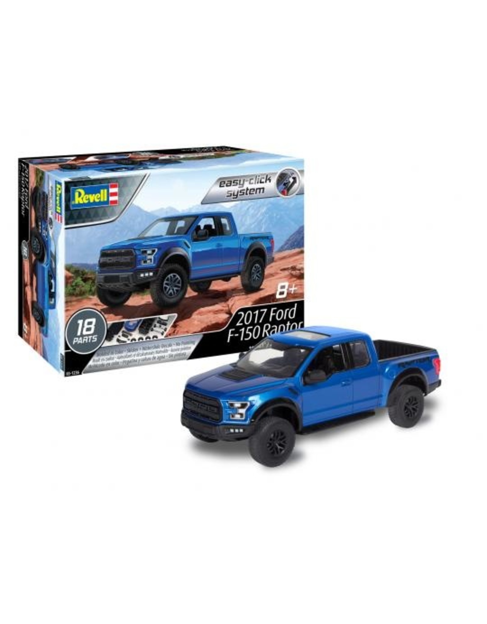 Revell 1236 - 1/25 2017 Ford F-150 Raptor Plastic Model Kit - Hub Hobby