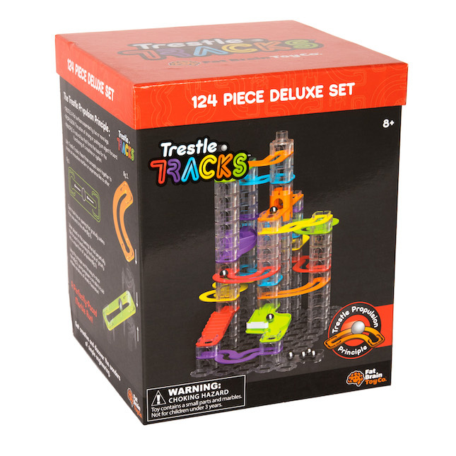 Fat Brain - Trestle Tracks Deluxe Set (124 pc) - Hub Hobby