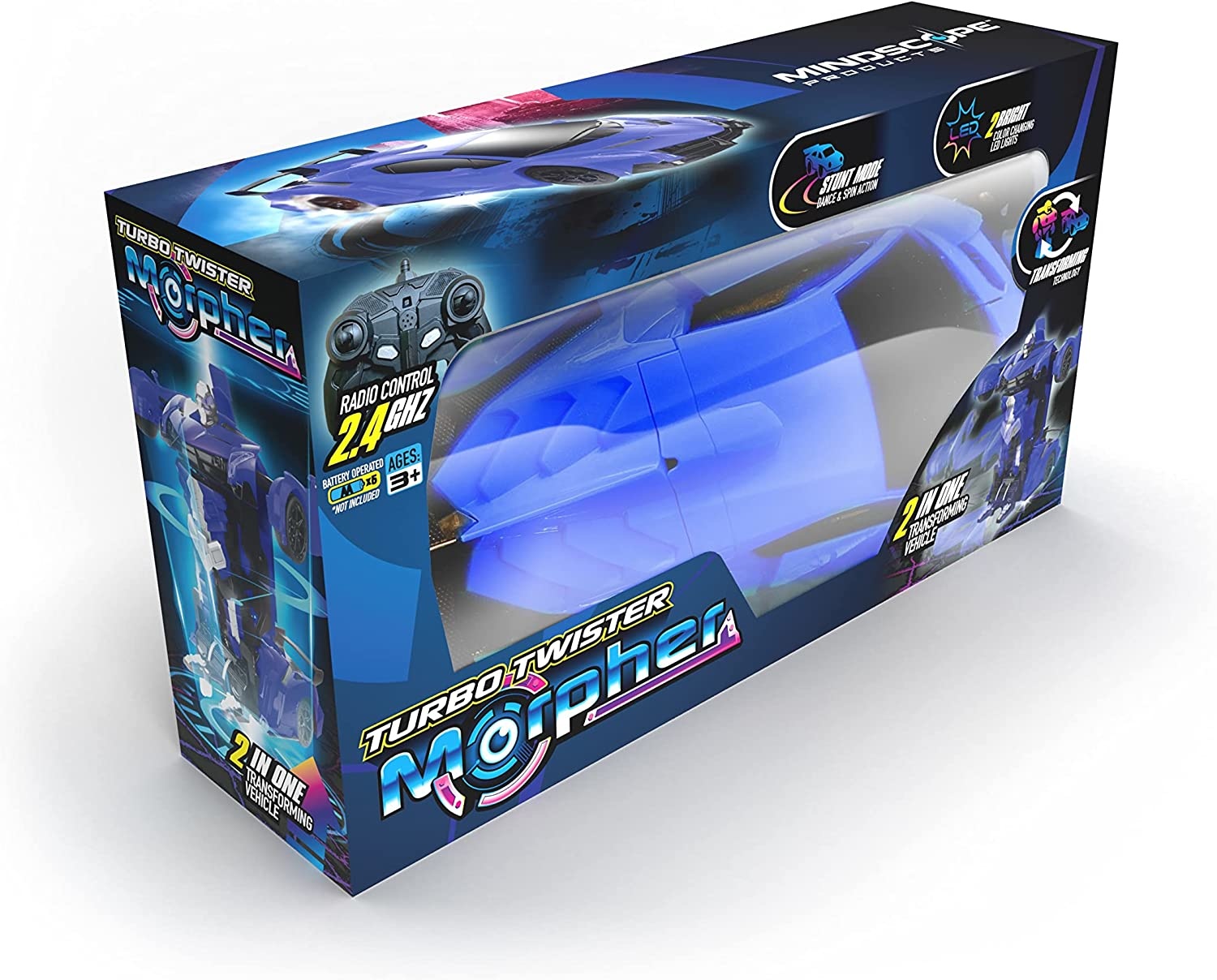 Mindscope - Turbo Twister Morpher RC - Blue - Hub Hobby