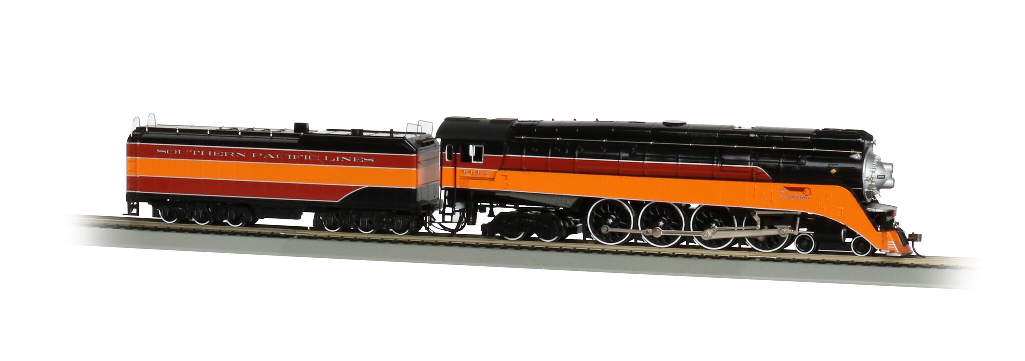 Bachmann 53101 - SP Daylight #4449 Railfan - GS4 4-8-4 (HO Scale) - Hub ...