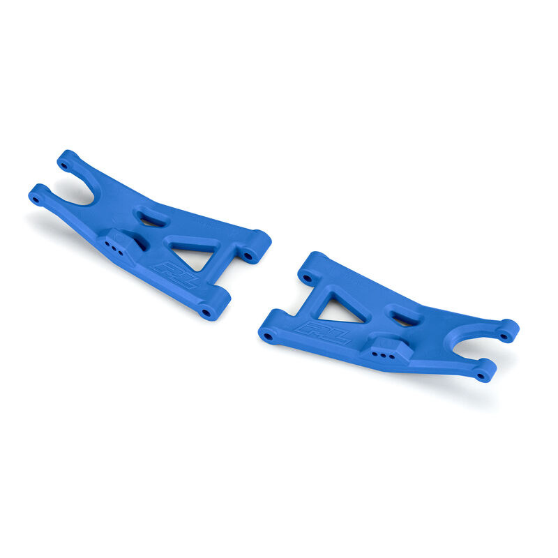 Pro-Line 639906 - Bash Armor Suspension Arms, Front - Blue - Hub Hobby