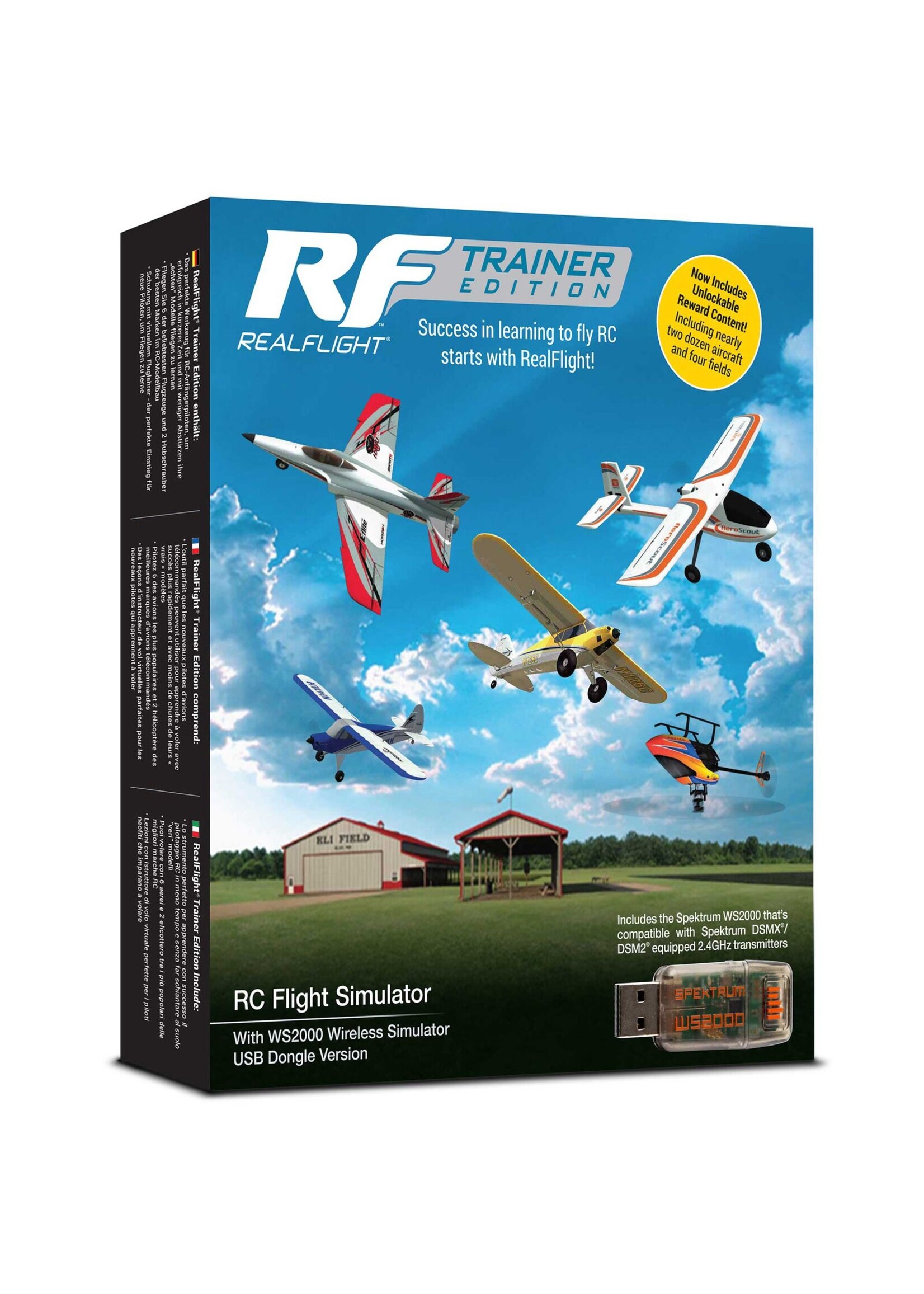 RealFlight RFL-1212 - RealFlight Trainer Edition & WS2000 Dongle - Hub ...