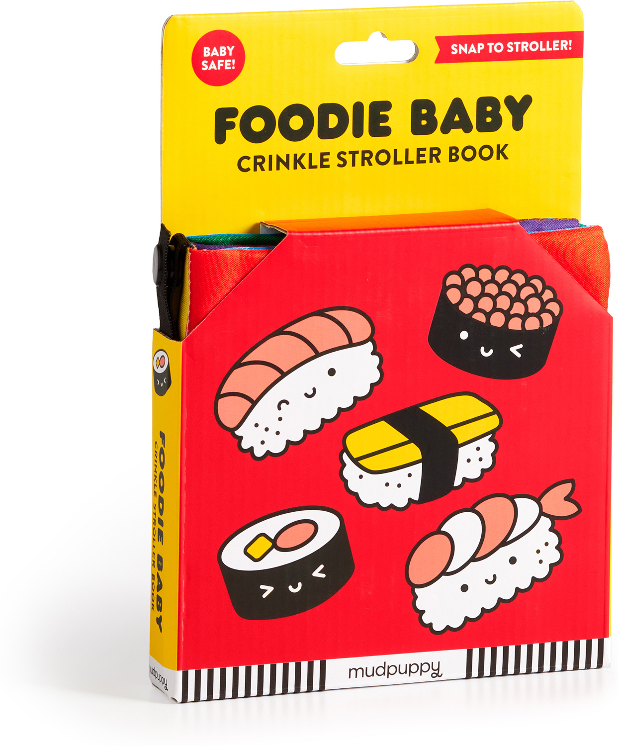 Hachette Book Group - Foodie Baby Crinkle Stroller Book - Hub Hobby