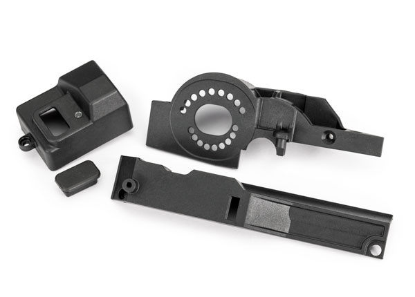 Traxxas 10777 - Mini Maxx Gear Covers, Receiver, & Center Driveshaft ...