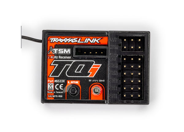 Traxxas 6533X - TQI RX Micro Receiver With Telemetry & TSM (5-Channel ...