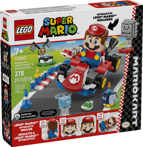 LEGO Super Mario™ 72043 - Mario Kart™ – Interactive LEGO® Mario ...