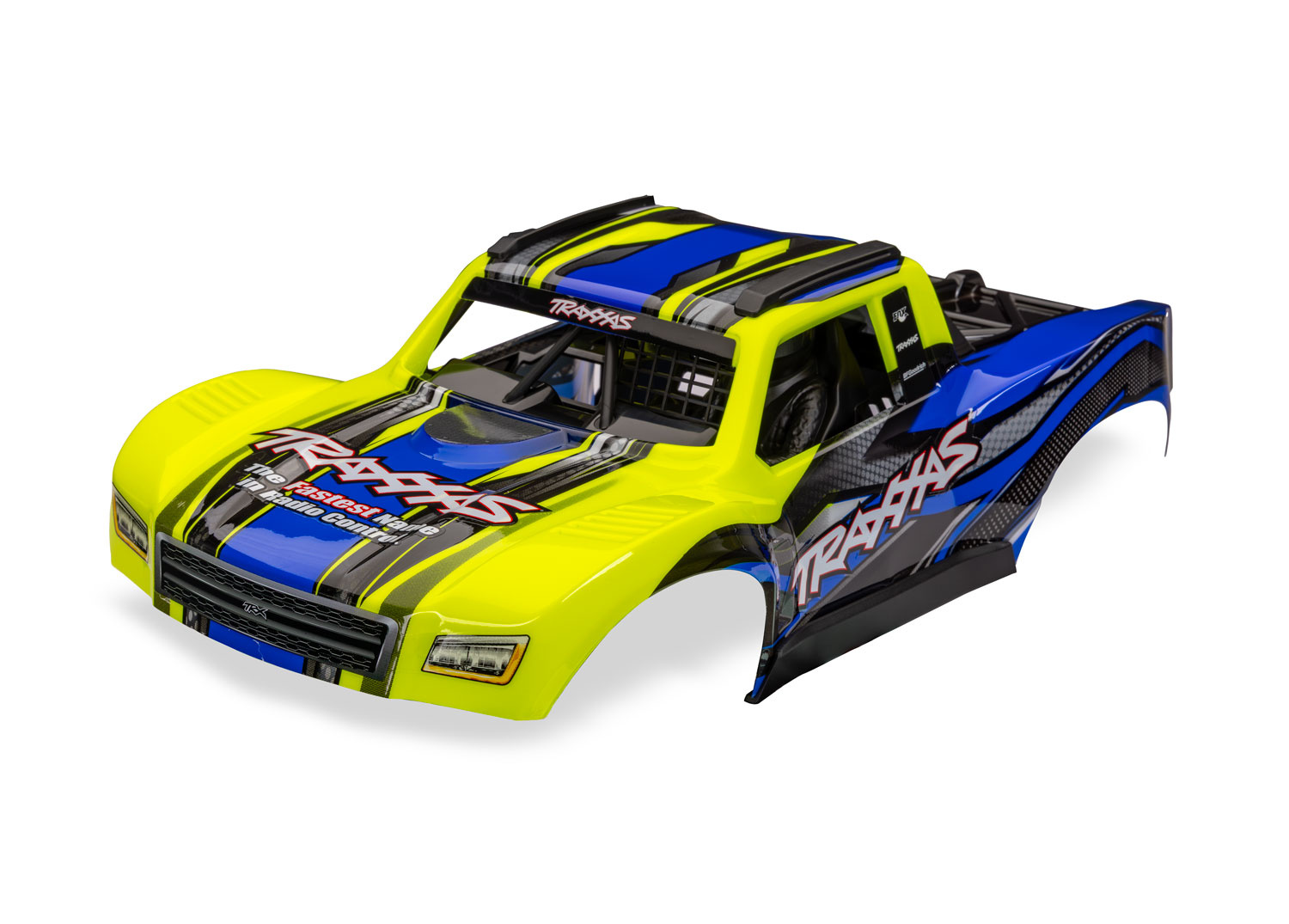 Traxxas 10811-YLW - Mini Slash Body 4X4 - Yellow - Hub Hobby