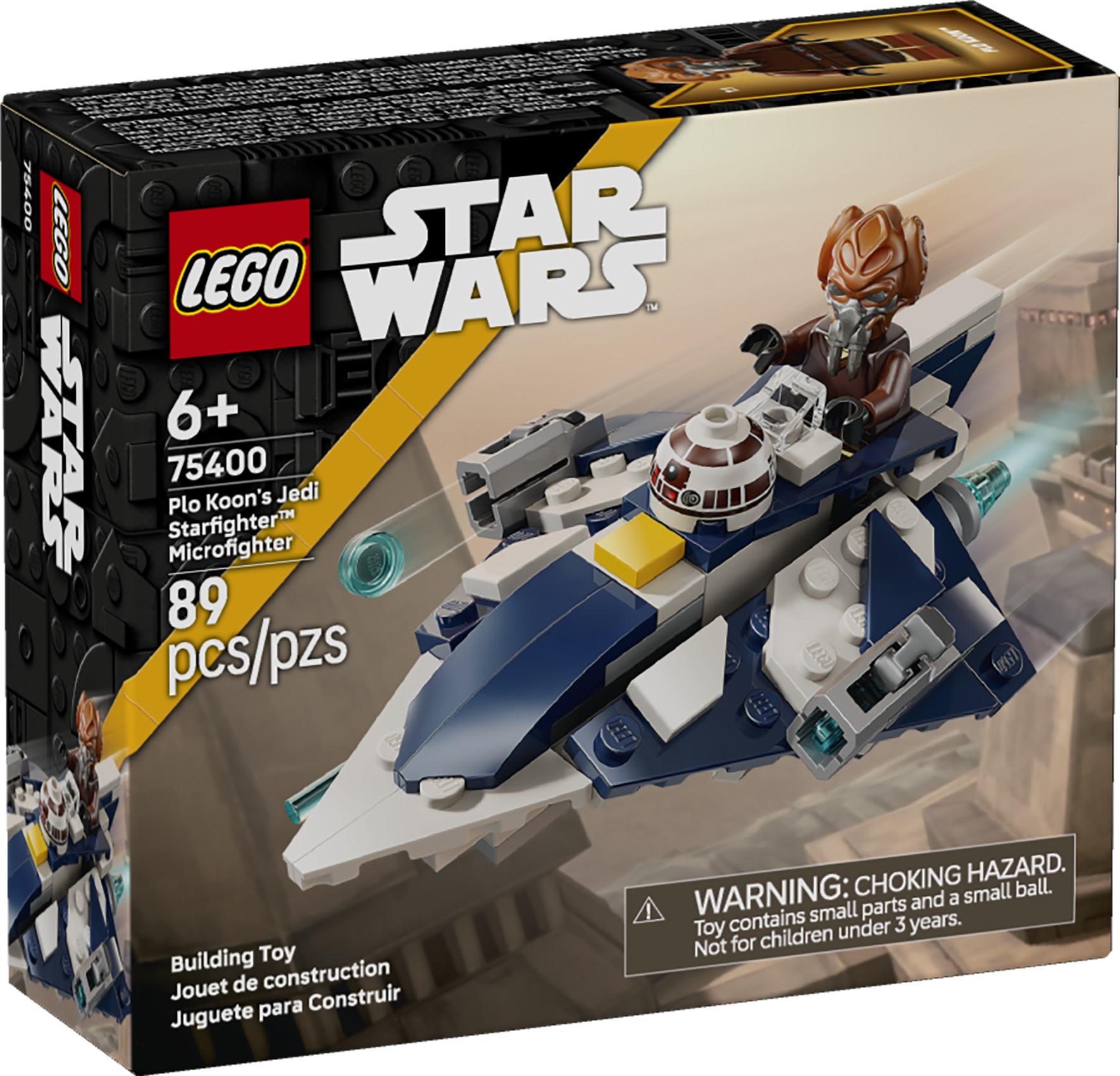 LEGO Star Wars™ 75400 - Plo Koon's Jedi Starfighter™ Microfighter - Hub ...