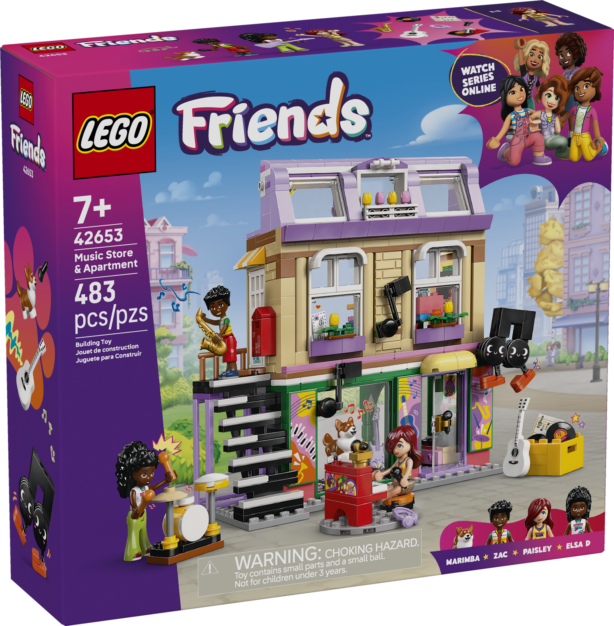 LEGO Friends 42653 - Music Store & Apartment - Hub Hobby