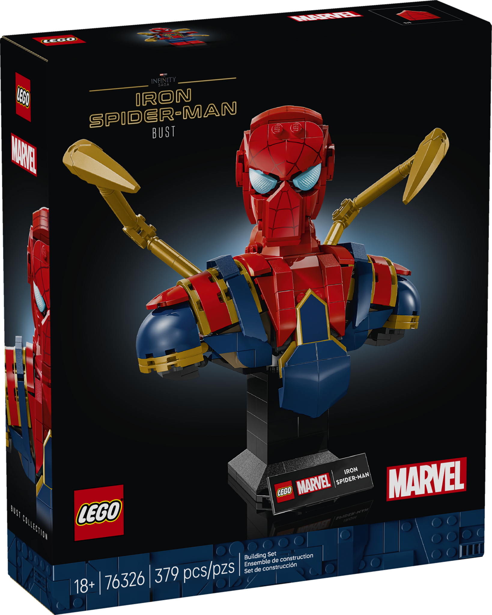 LEGO Marvel 76326 - Iron Spider-Man Bust - Hub Hobby