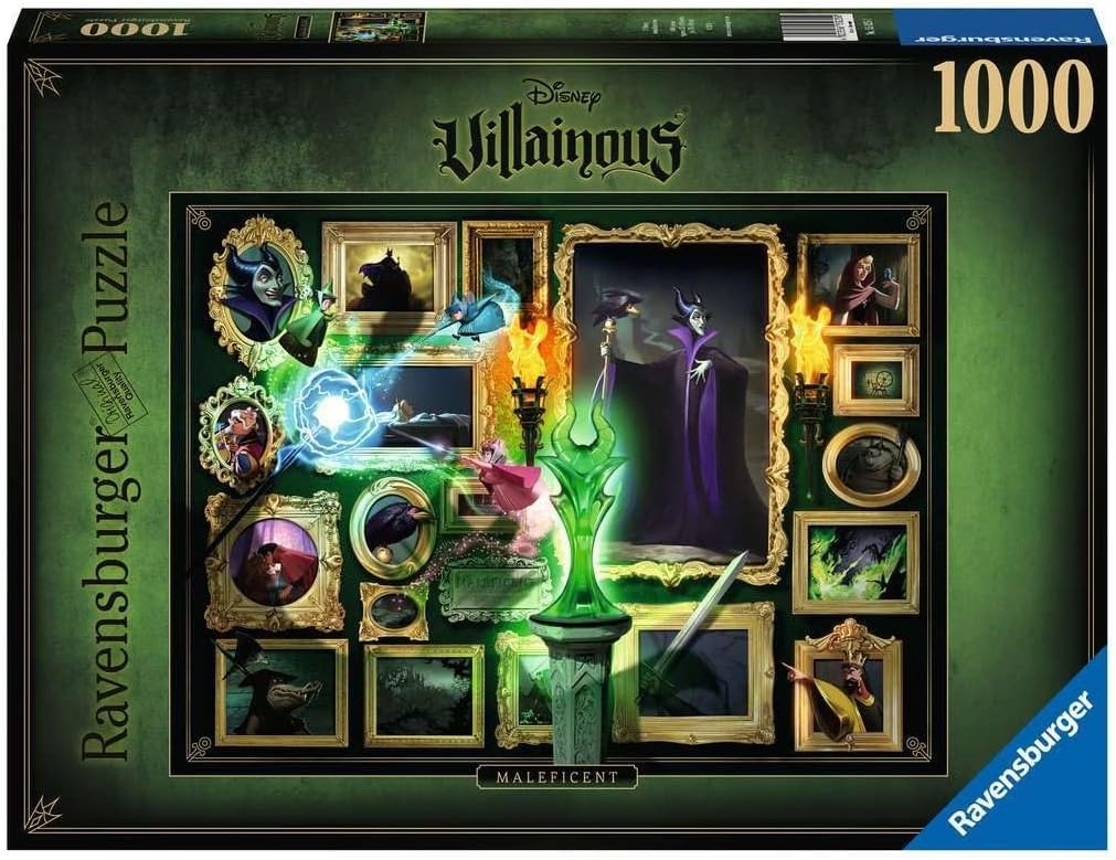 Ravensburger - Disney Villainous: Maleficent - 1000 Piece Puzzle - Hub ...