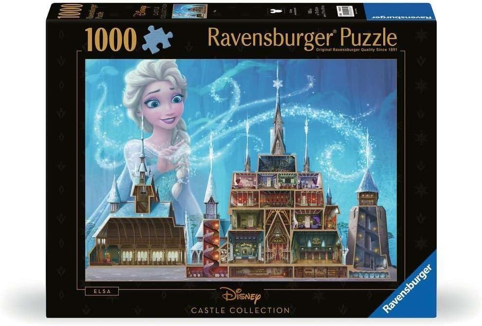 Ravensburger - Disney Castle: Elsa - 1000 Piece Puzzle - Hub Hobby