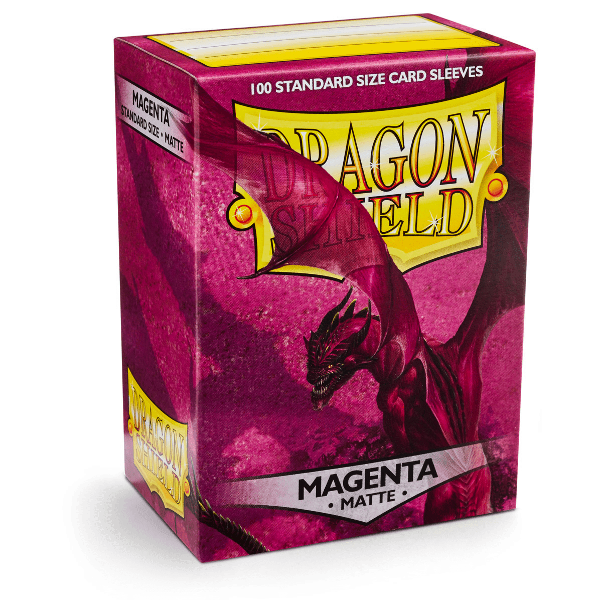 Dragon Shield: Matte Magenta (100) - Recess Games LLC