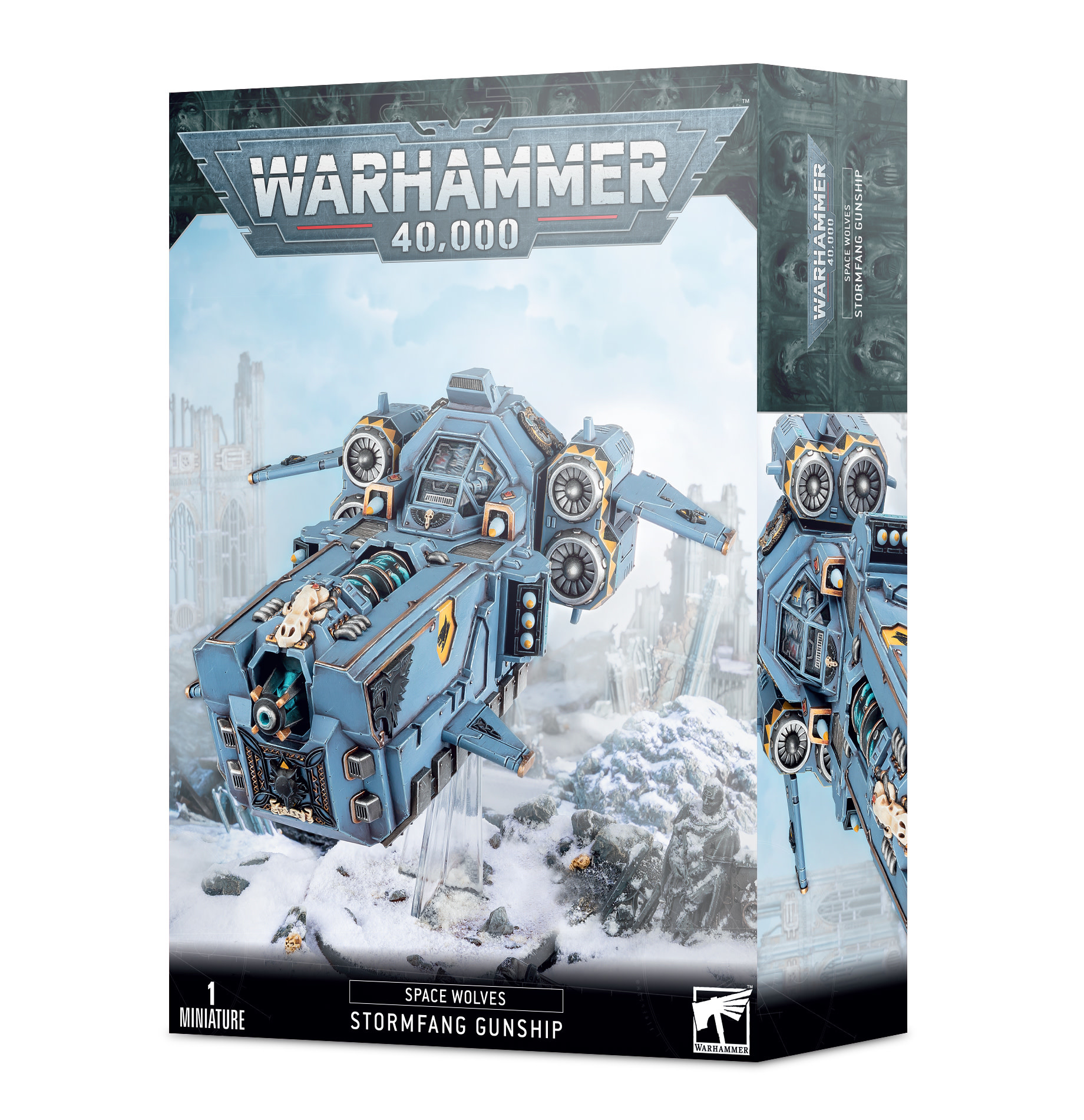 Space Wolves Stormfang Stormwolf Gunship - Recess Games LLC