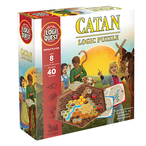 LogiQuest Catan Logic Puzzle - Recess Games LLC